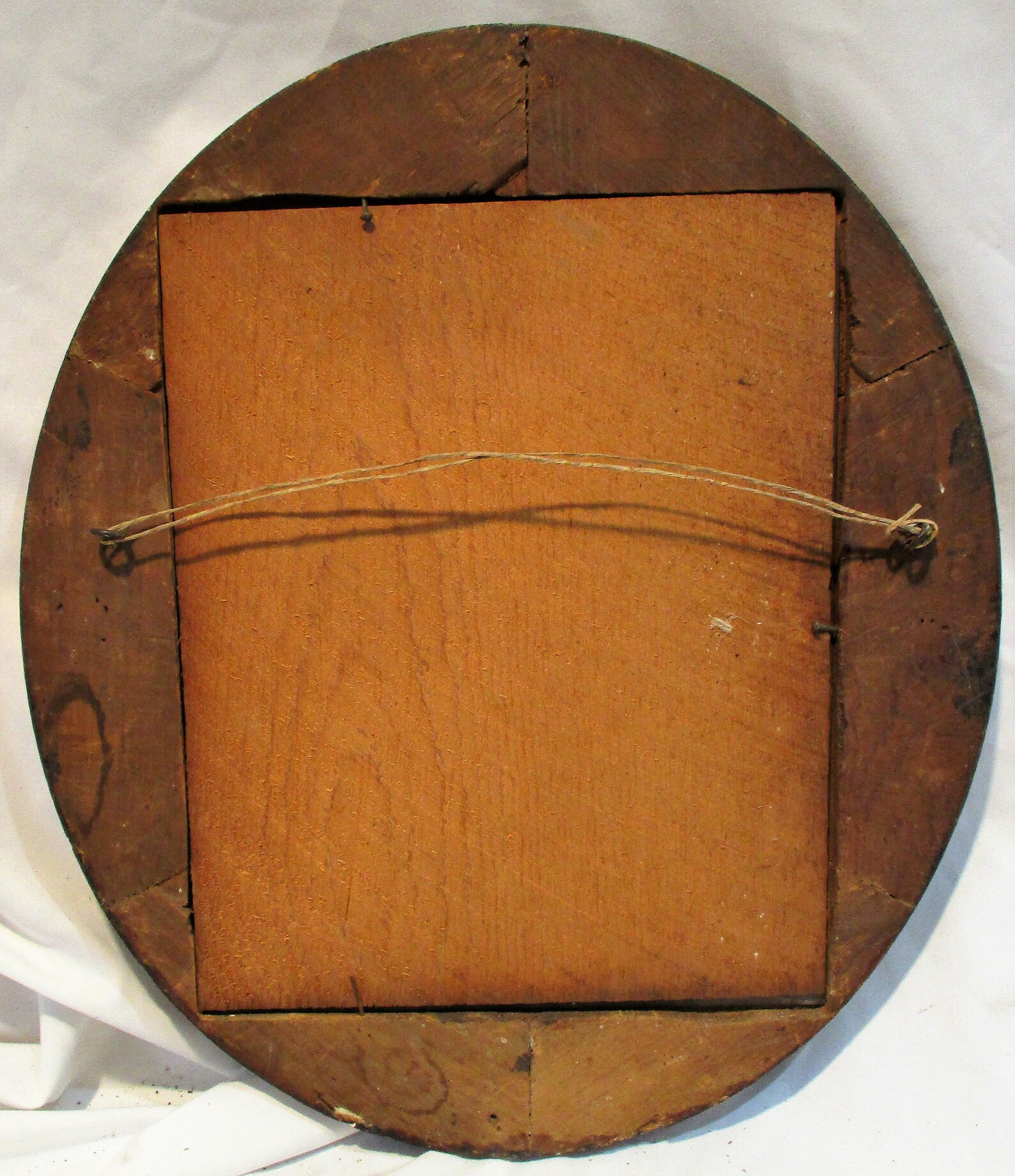 Wood Oval Picture Frame Rococo 19th Century Unusual Compact - Etsy