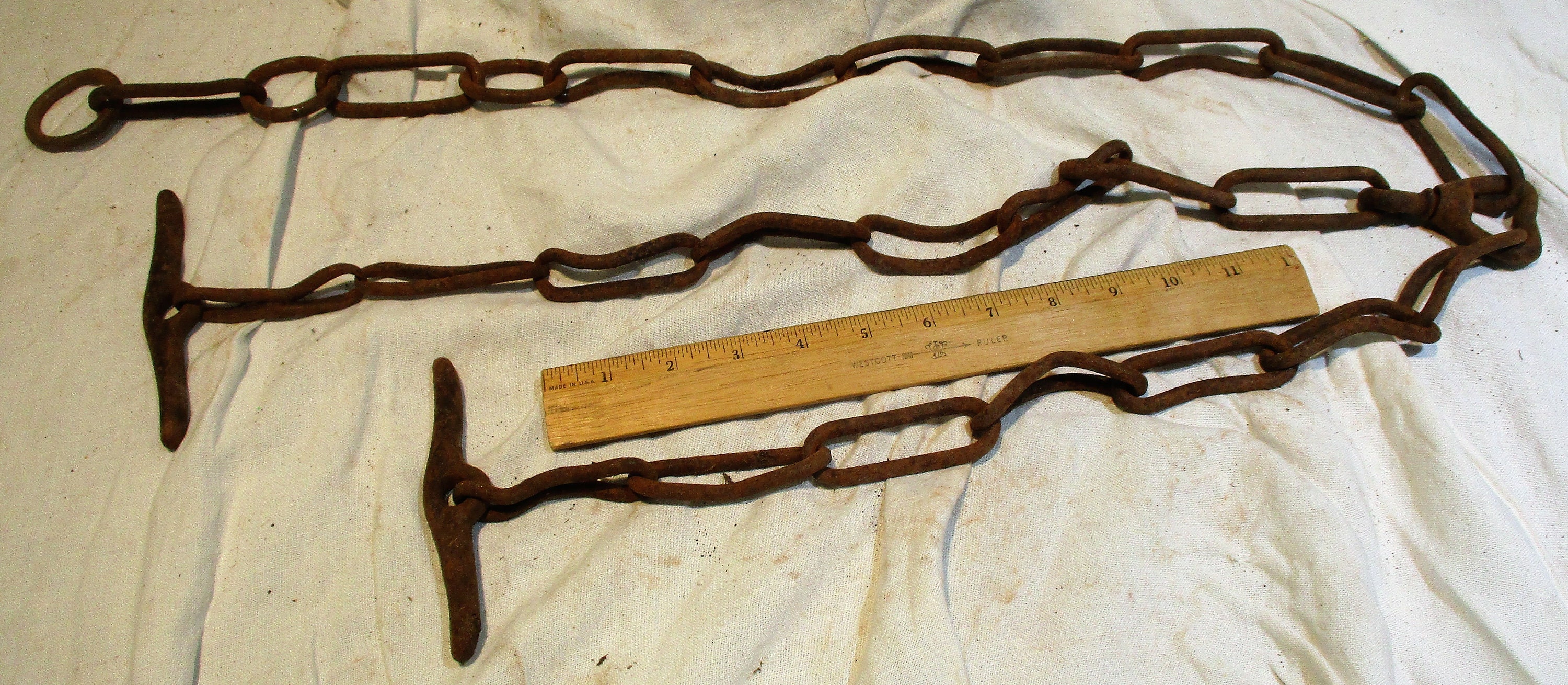 Farm or Veterinary Chain Very Old and Worn Hog Turner Large | Etsy