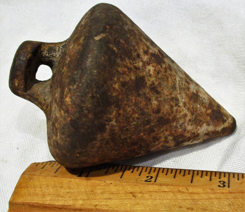 Massive Heavy Old Metal Plumb Bob Antique Hardware and Tool - Etsy