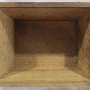 Wood Crate, Vintage Shipping Crate, Black Tango Eyelets, John C. Rhodes ...
