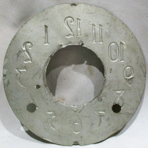 Clock Face, Vintage Machine Age Era, American Sessions Clock Face, With ...