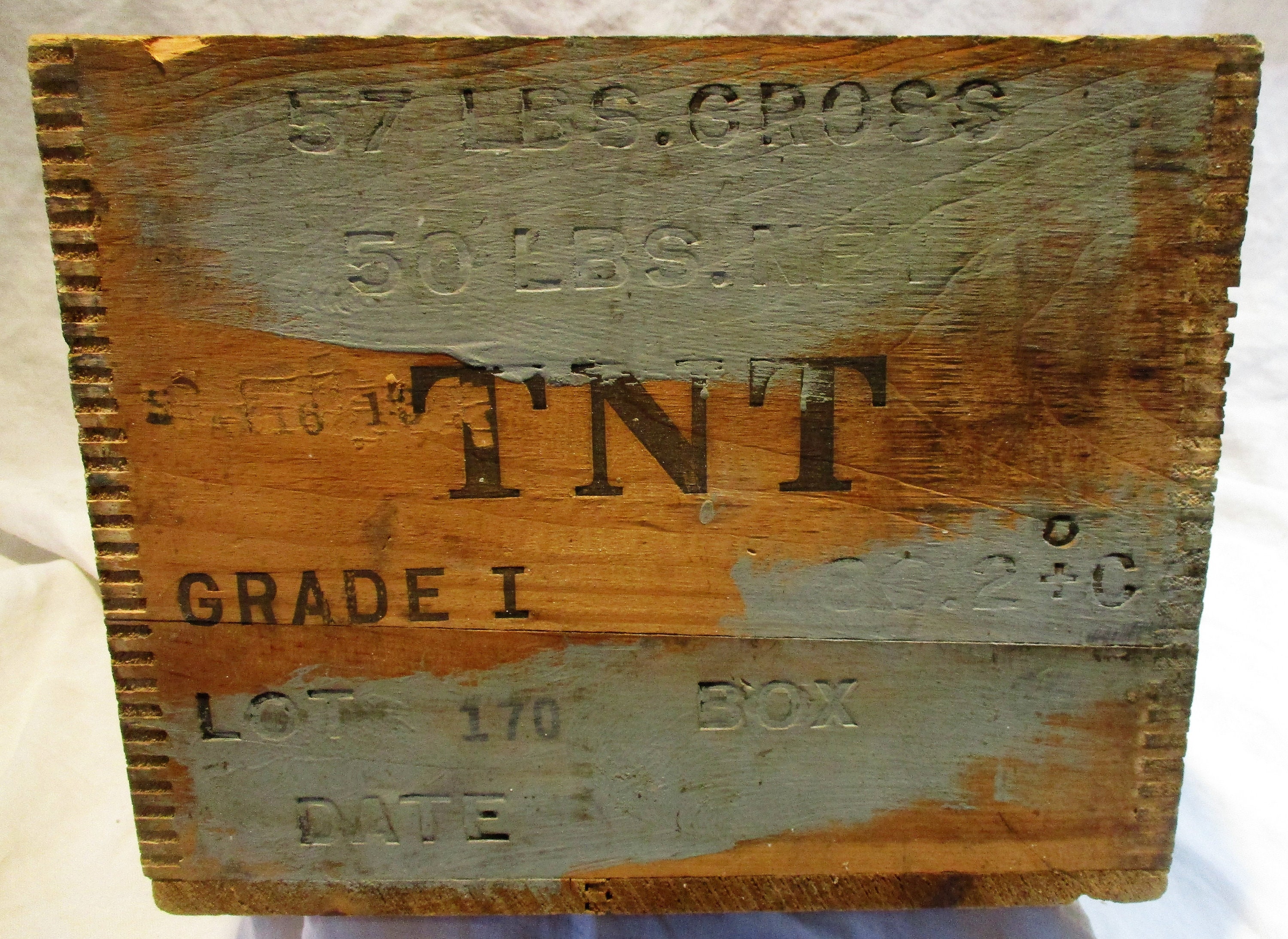 Explosives Box Dynamite Box Antique Box Old Wood Crate | Etsy