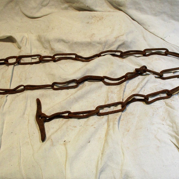 Antique Farm Chains - Etsy