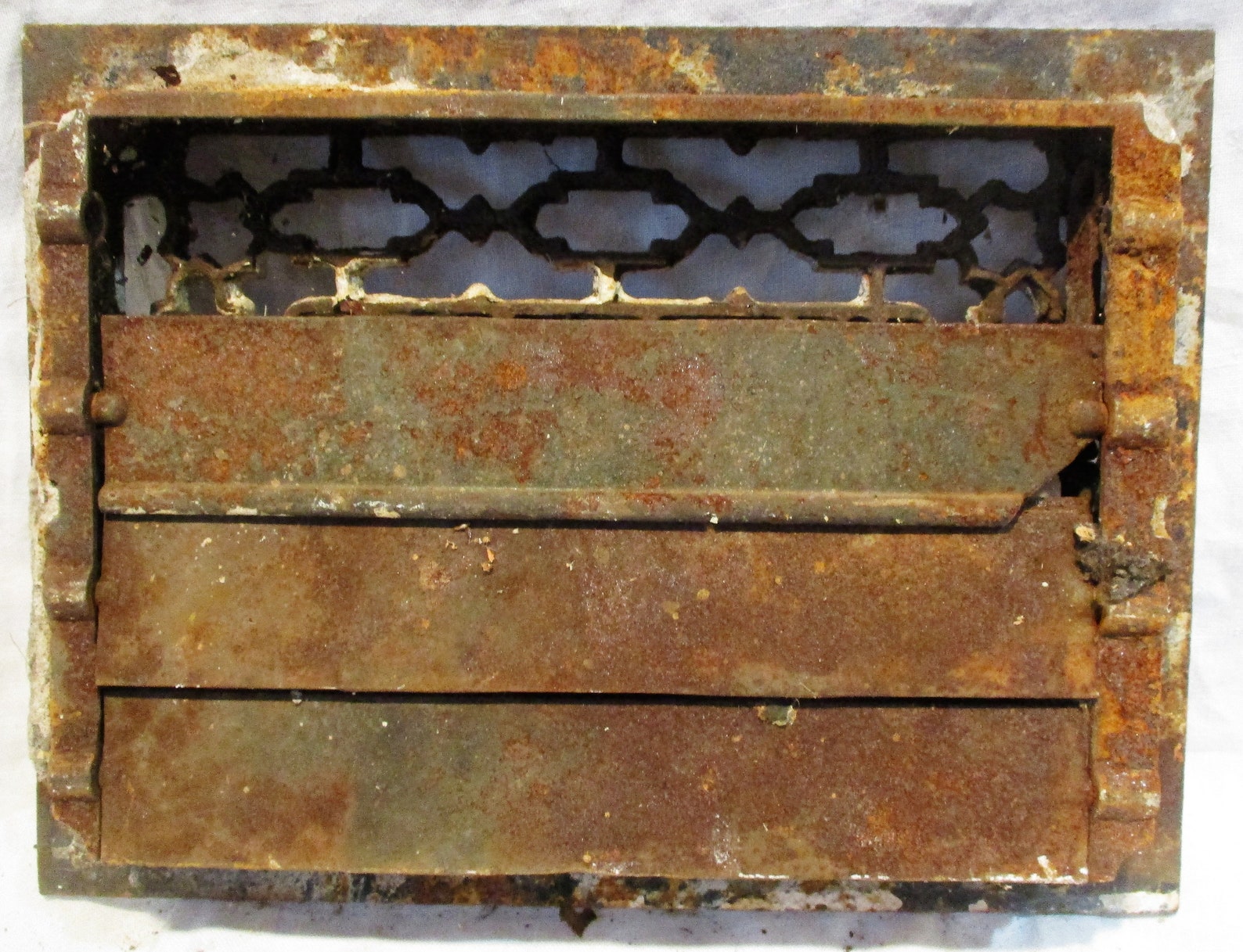 Vent Grate or Radiator Grate Large Rectangular Cast Iron - Etsy