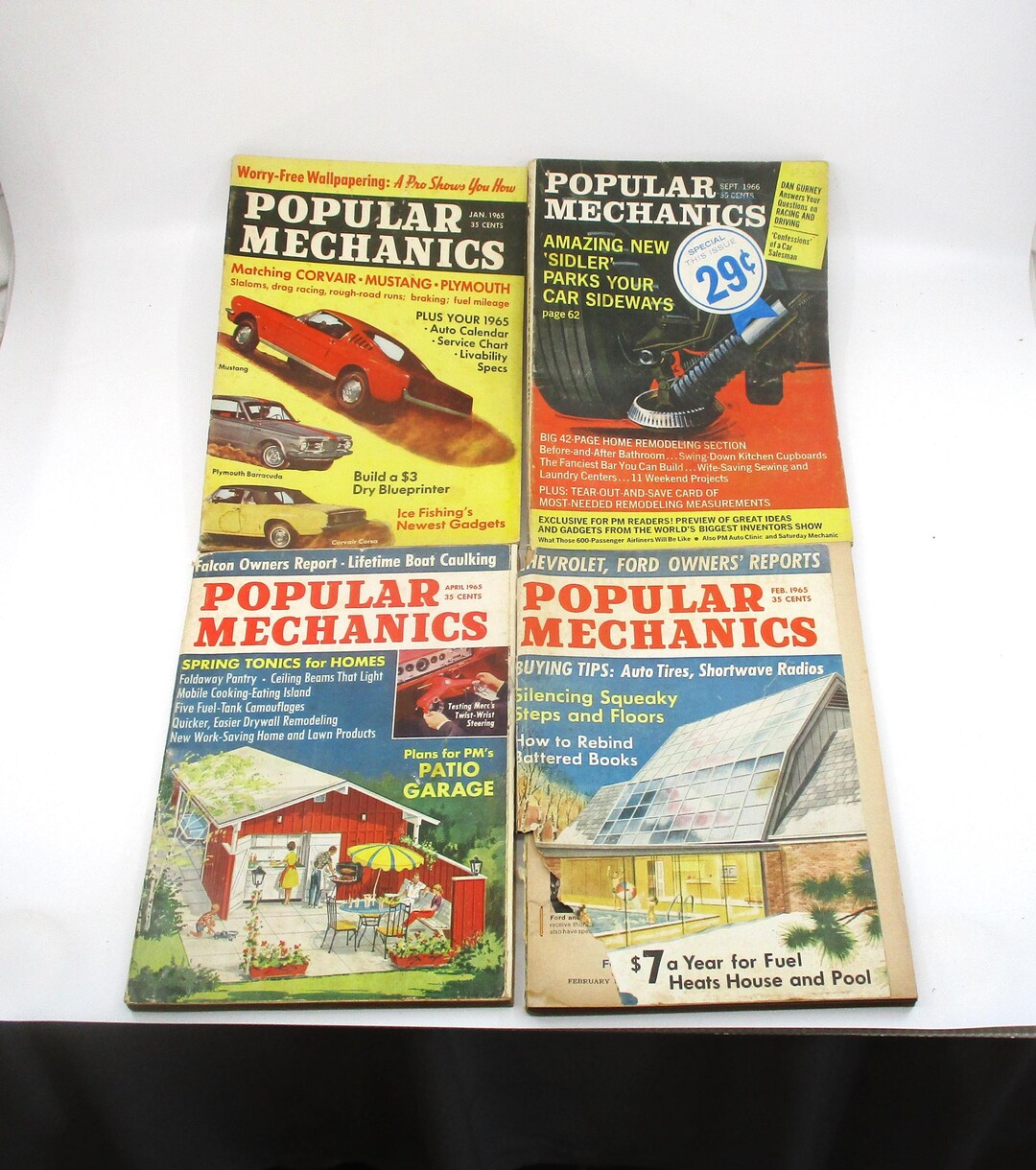 1960s Popular Mechanics Magazines: Vintage Automotive & Home ...
