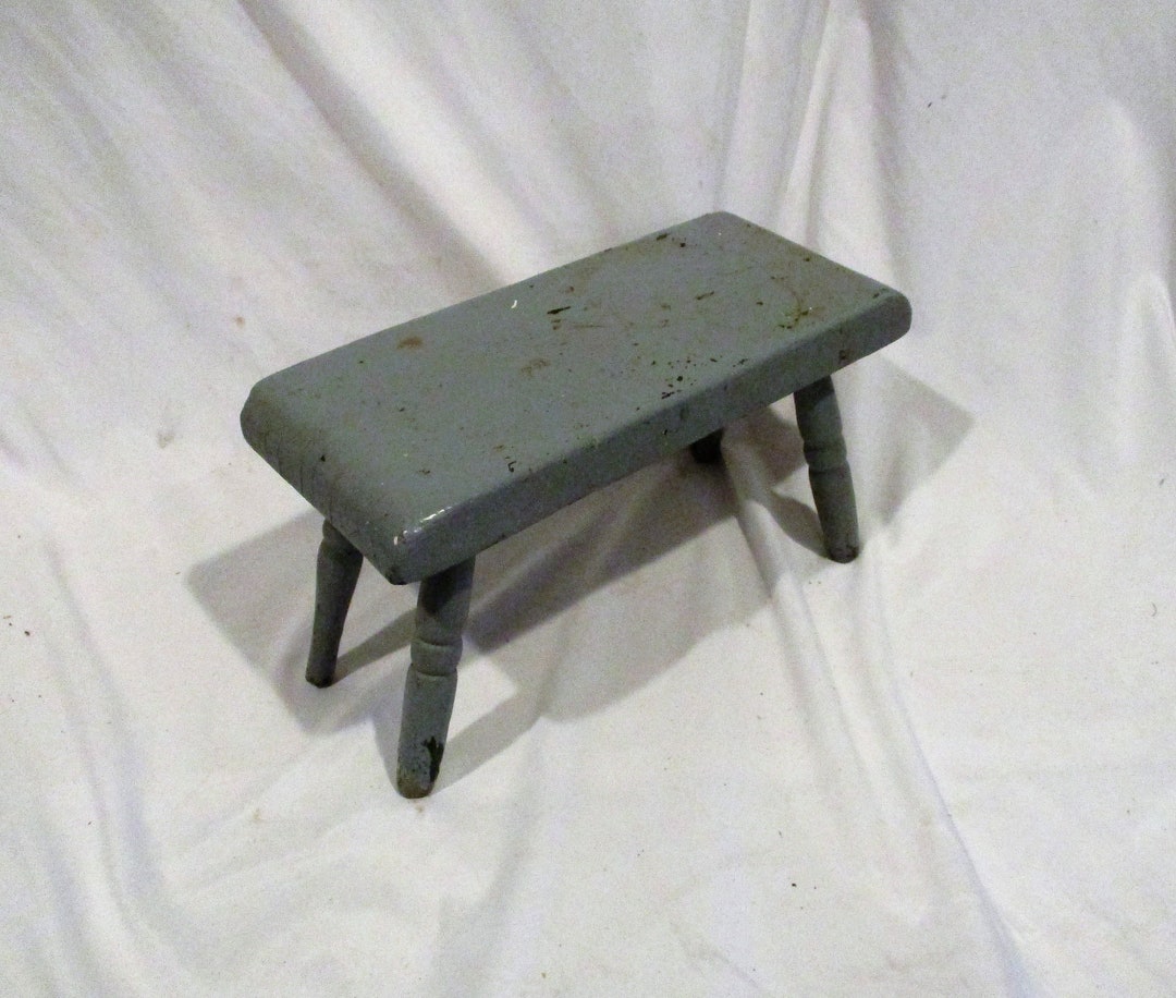Foot Stool, Vintage Arts & Crafts Step Stool, Antique Hand Made ...