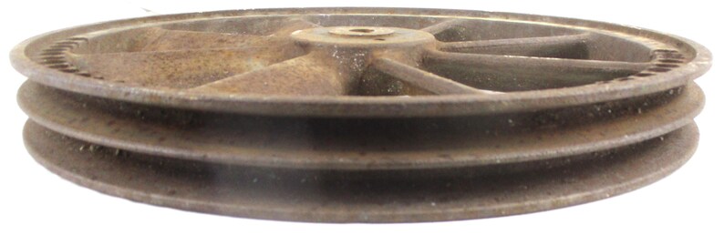 Industrial Flywheel: 15" Heavy Factory Pulley Wheel, Salvage Decor - Etsy