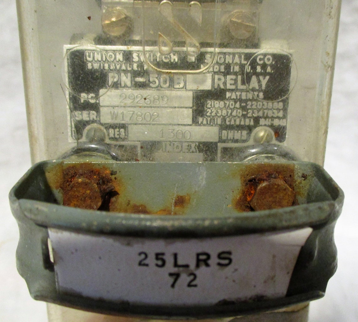 Vintage Railway or Railroad Relay Switch Union Switch and | Etsy