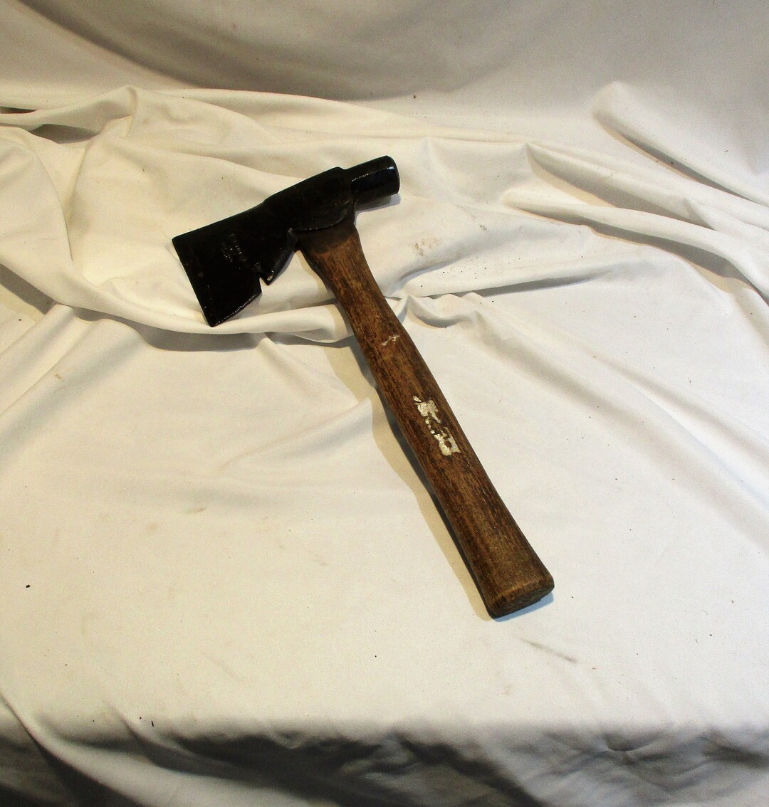 Hatchet or Ax, Hand Made and Hand Forged Antique Axe, Early Stanley ...