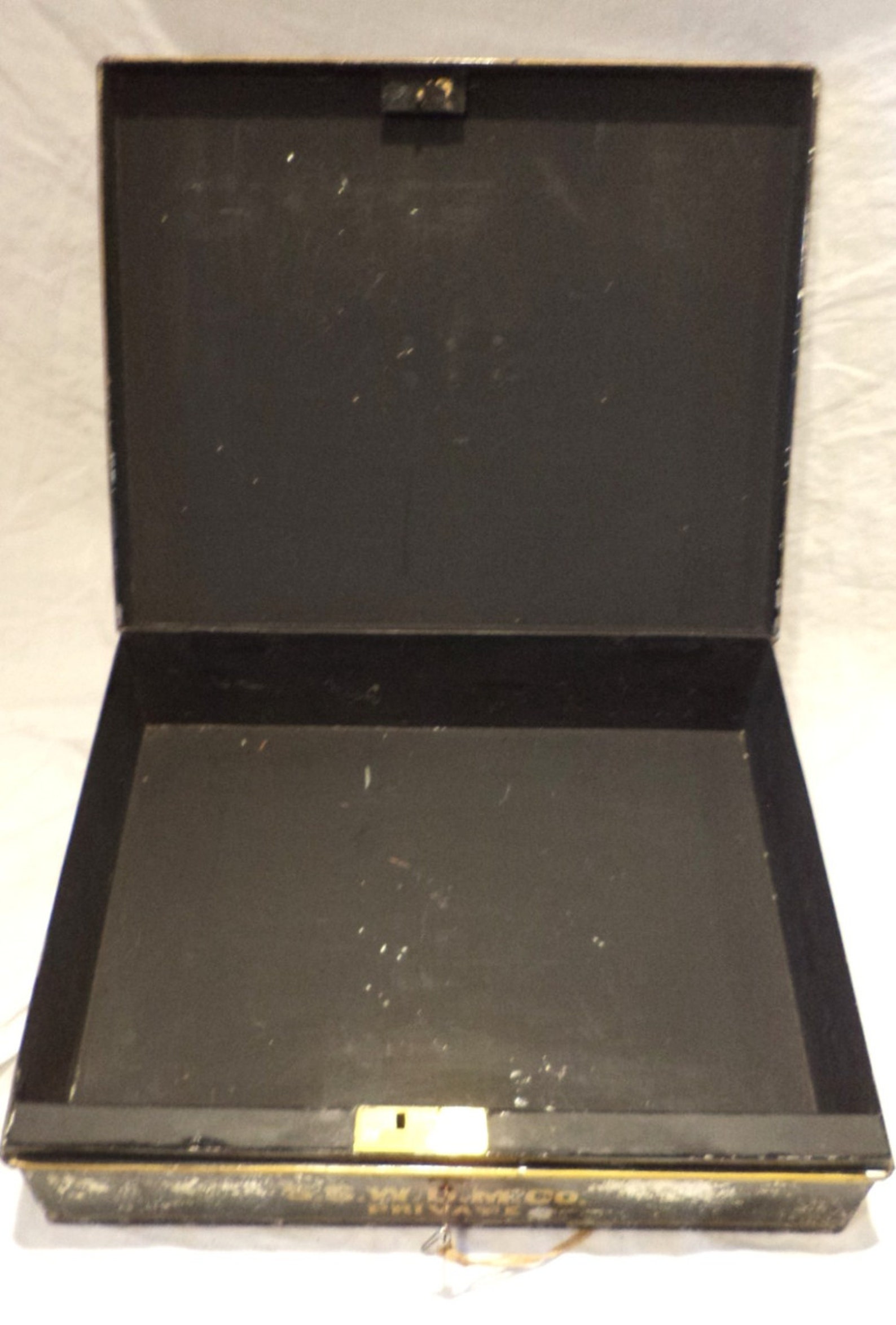 Antique Cash Box Metal Box Cash Register S.S. White - Etsy