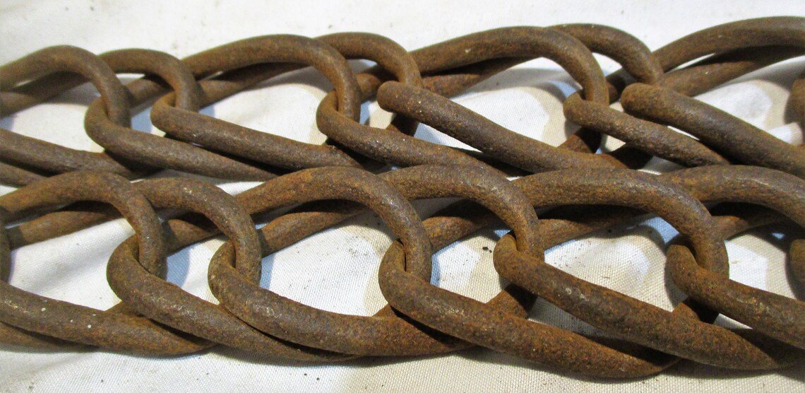 Hog Turner Chain and Two Handles Piglet Turner Large Forged - Etsy