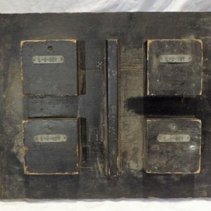 Foundry Mold, Antique Wood, Metallurgical Industry History, Industrial ...