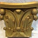 Rococo Column or Capital Fragment Old Gilded Architectural - Etsy