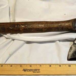 Hatchet or Ax, Hand Made and Hand Forged Antique Axe, Early Stanley ...