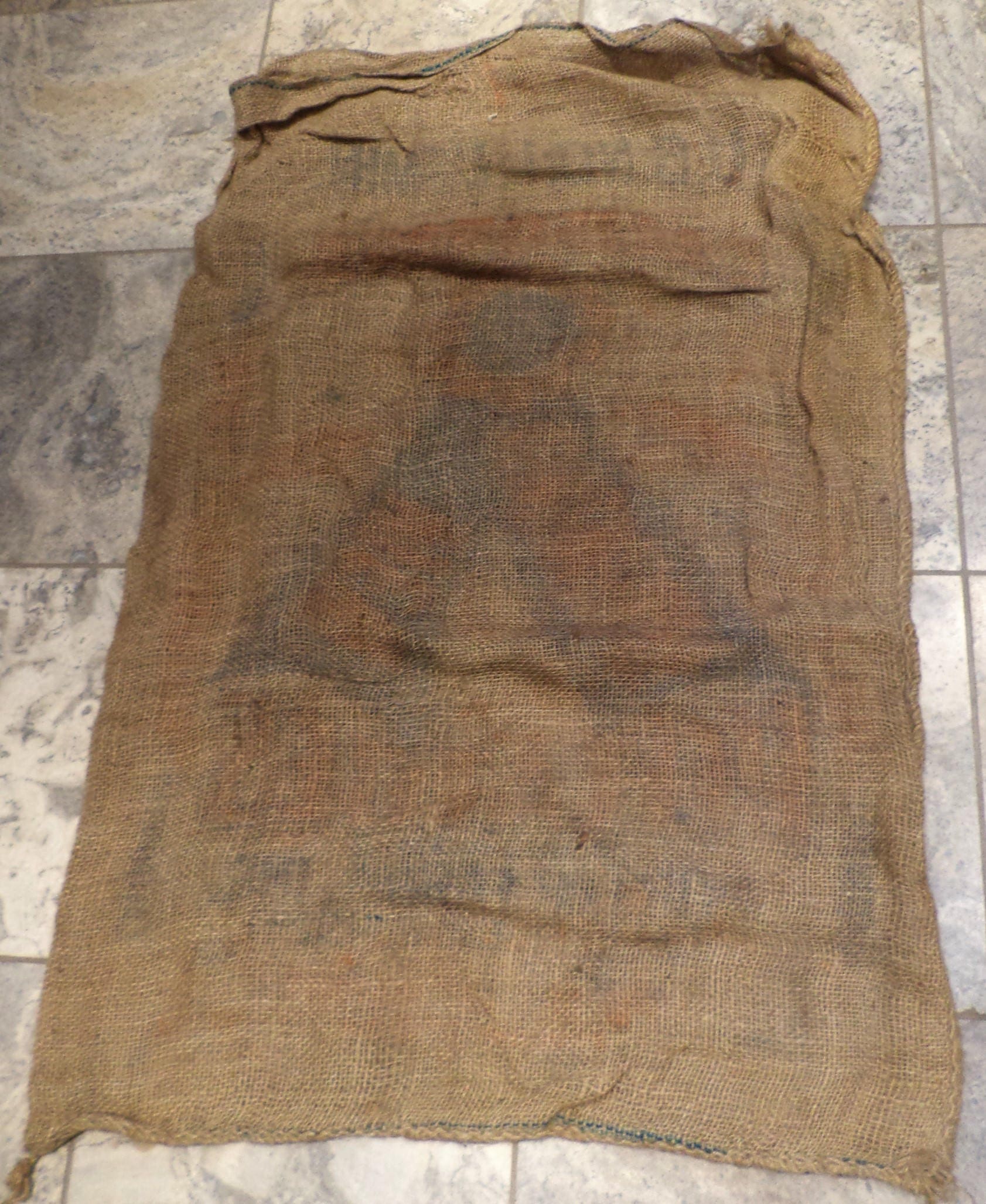 Burlap Sack California Blue Ribbon Mountain View Potatoes | Etsy