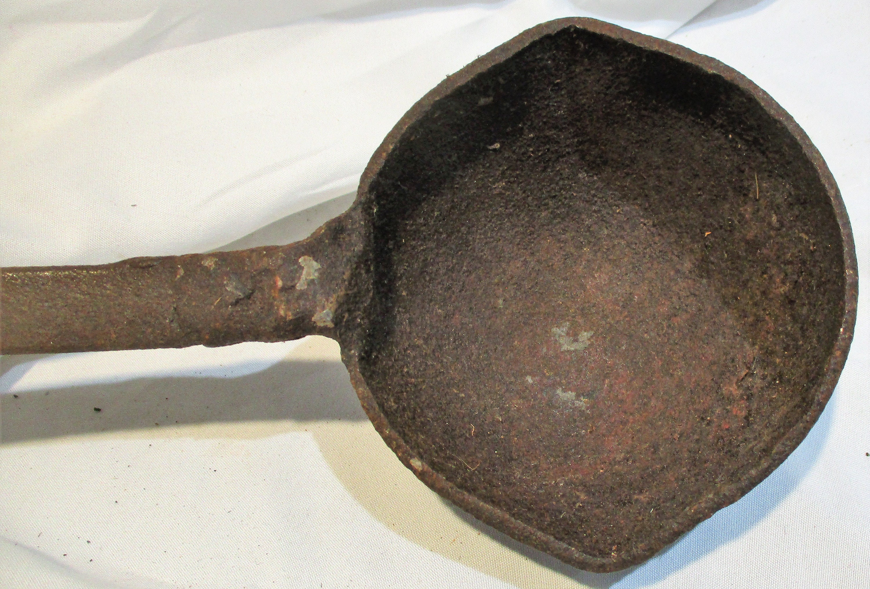 Metal Forge Crucible Antique Industrial Smelting Tool Marked | Etsy