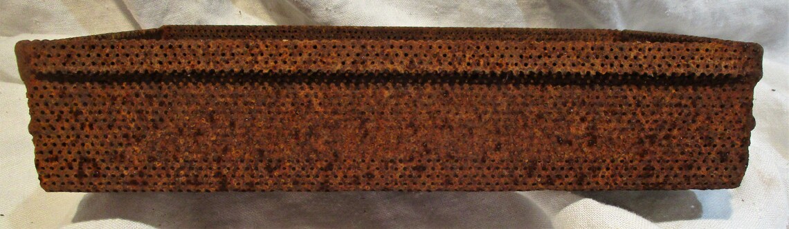 Perforated Metal Mesh Parts Bin or Tool Basket Industrial - Etsy