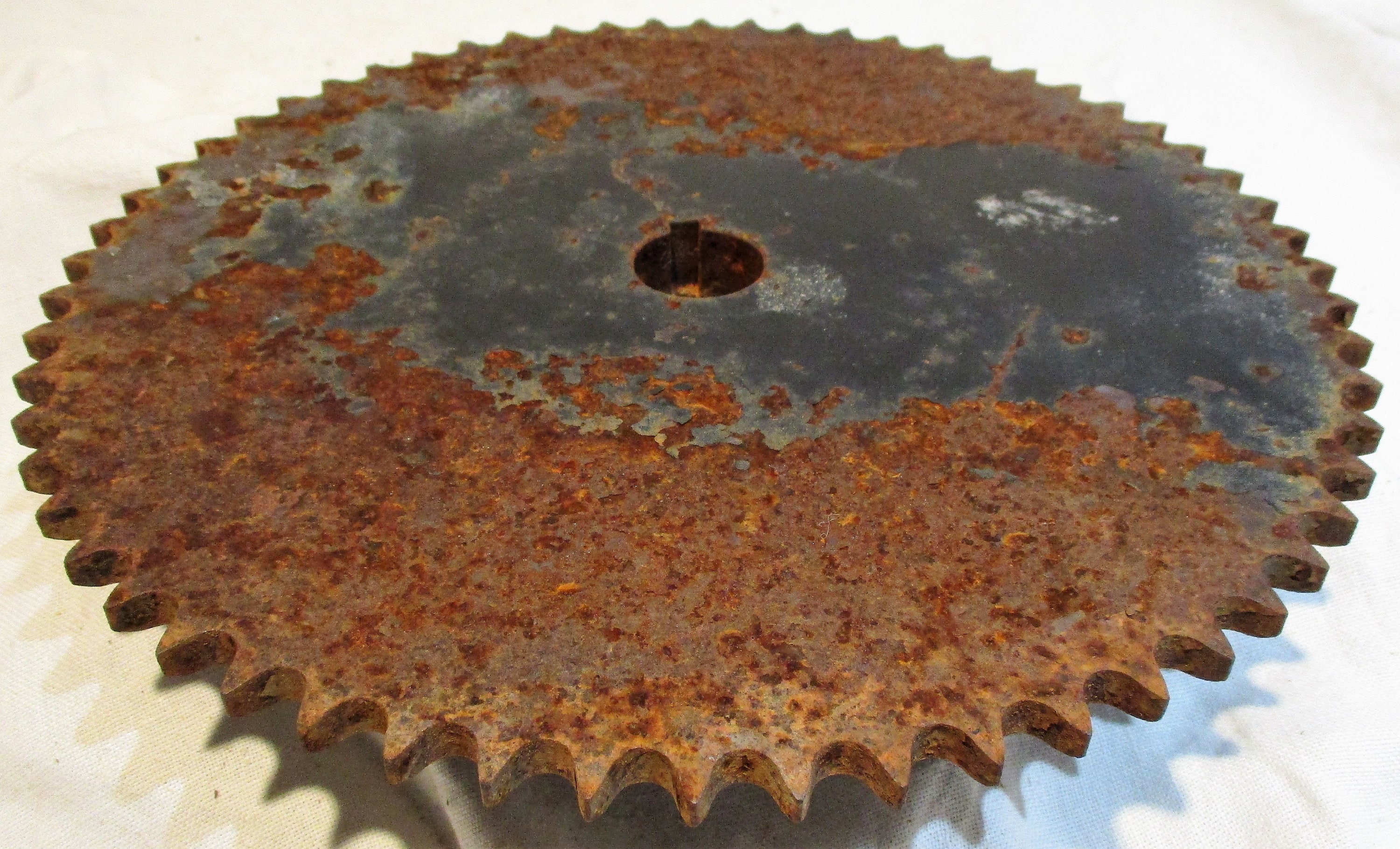 Large Metal Gear Cog or Sprocket Black Flange Industrial | Etsy