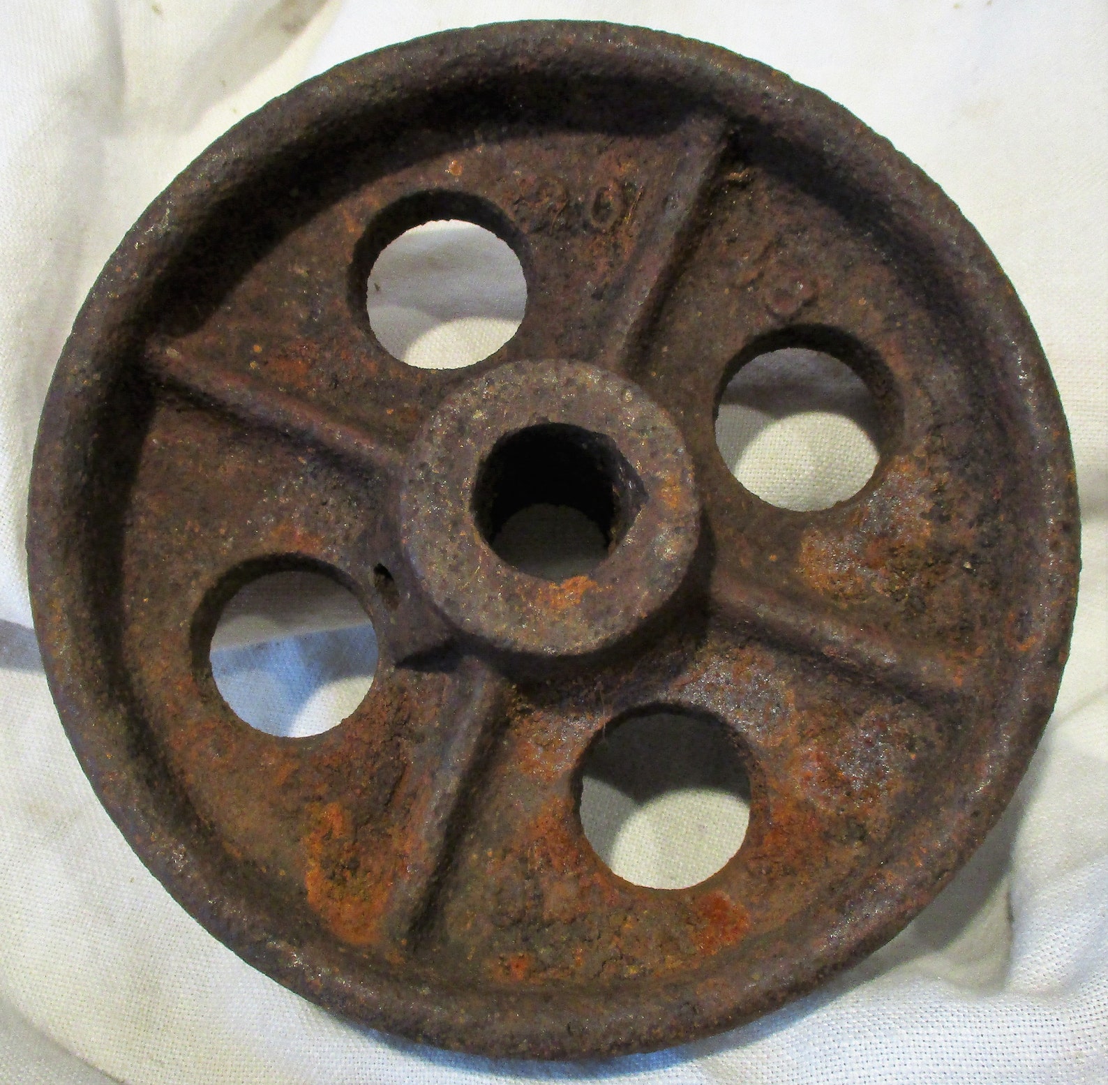 Rusty Industrial Cart Wheel: Salvaged Factory Decor (4 7/8") - Etsy