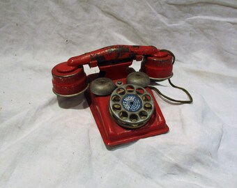 Vintage Toy Phone - Etsy