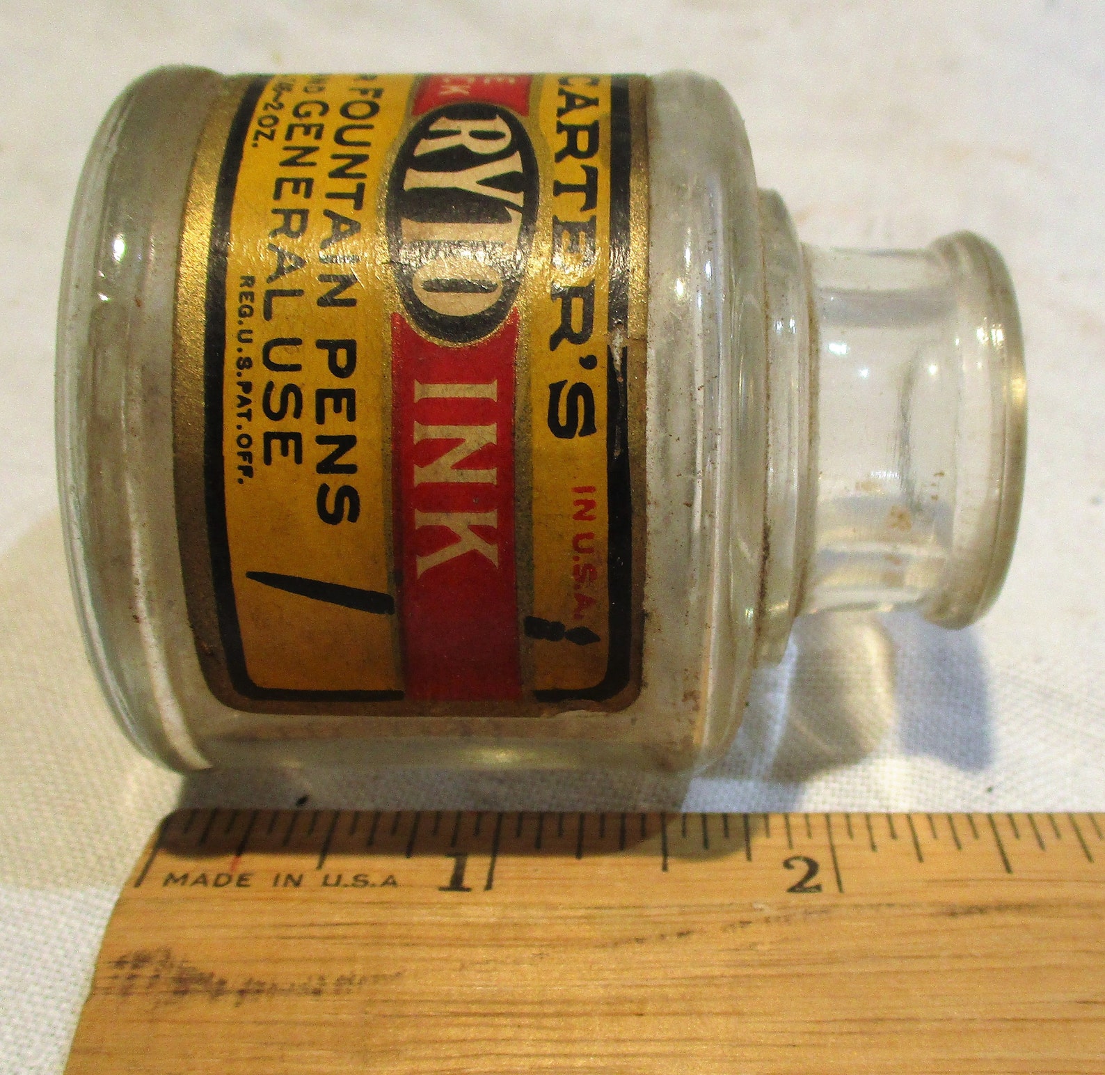 Ink Bottle Old Carter's Ink American Bottle Vintage - Etsy Italia
