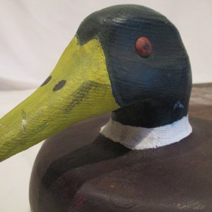 Large Vintage Duck Decoy: Signed New England Folk Art - Etsy