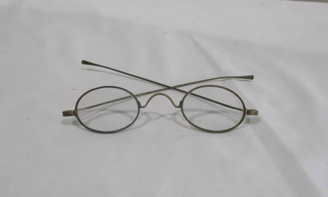 Eyeglasses, Vintage Spectacles, Old Wire Rim Eye Glasses, Optician ...