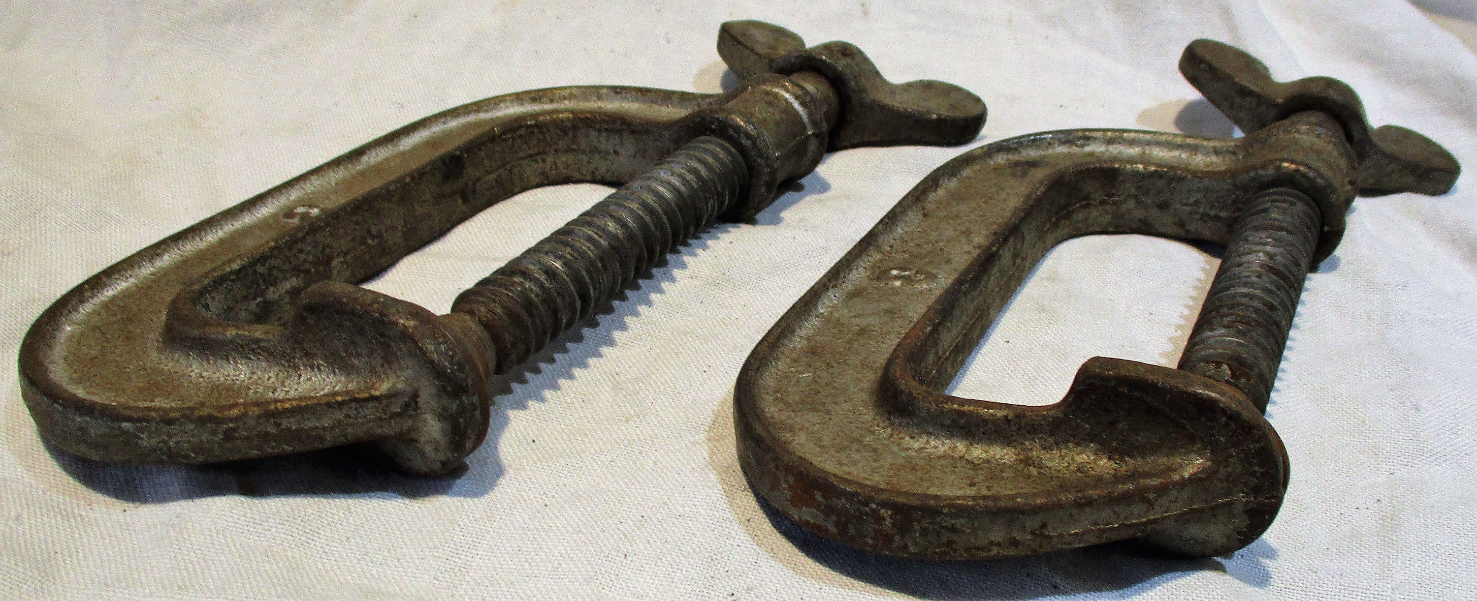 Bat Wing C Clamps Malleable Old 3 Inch C Clamps Vintage | Etsy