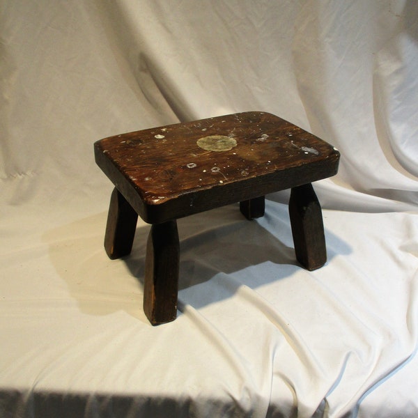 Antique Footstool - Etsy