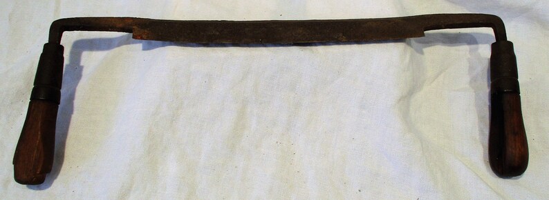 Draw Knife Old Woodworking Tool Antique Hand Forged - Etsy