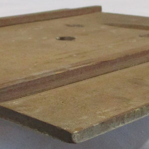 Wooden Clock Face, Vintage Square Shape, Hand Painted Gold Scrollwork ...