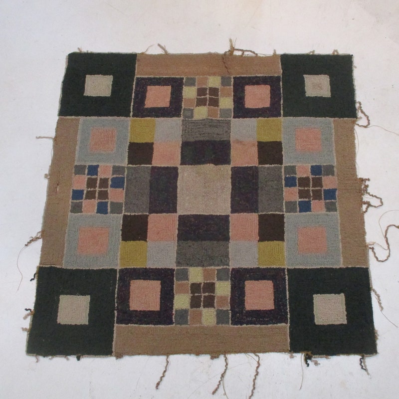 Hooked Rug Vintage - Etsy
