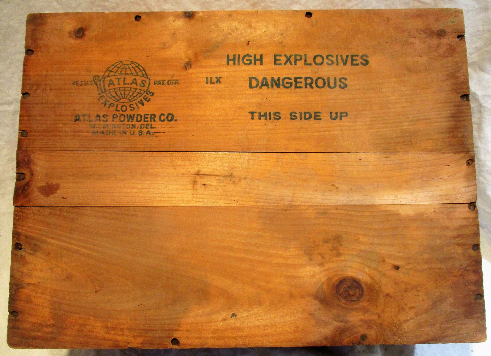 Explosives Box Dynamite Box Antique Box Old Wood Crate | Etsy