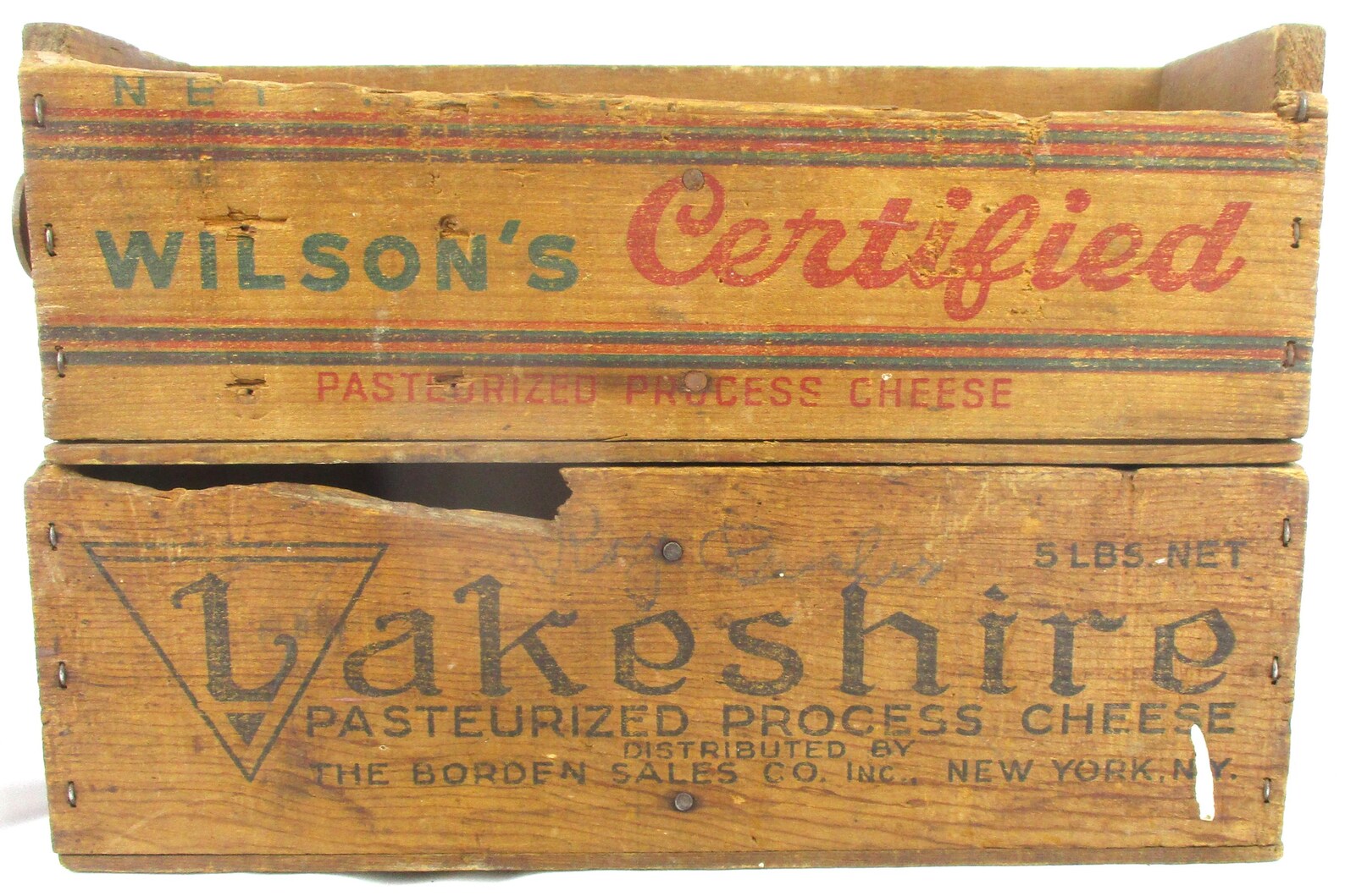 Repurposed Wood Cheese Crates: Vintage American Storage Drawers (set of ...
