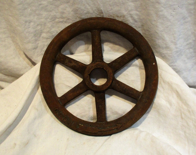 Valve Handle, Factory Salvage Industrial, Possibly Ship or Navy Valve ...