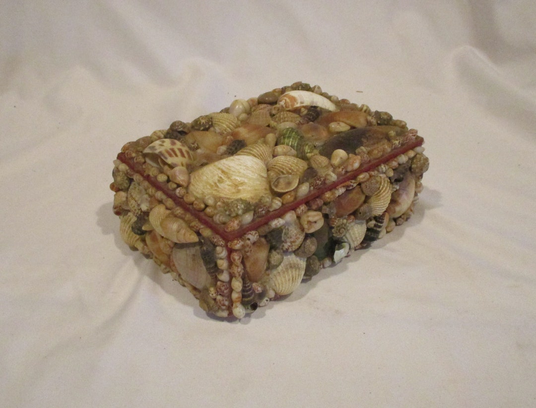 Tramp Art Sewing Box, Old 19th Century Medium-sized Box, Victorian ...