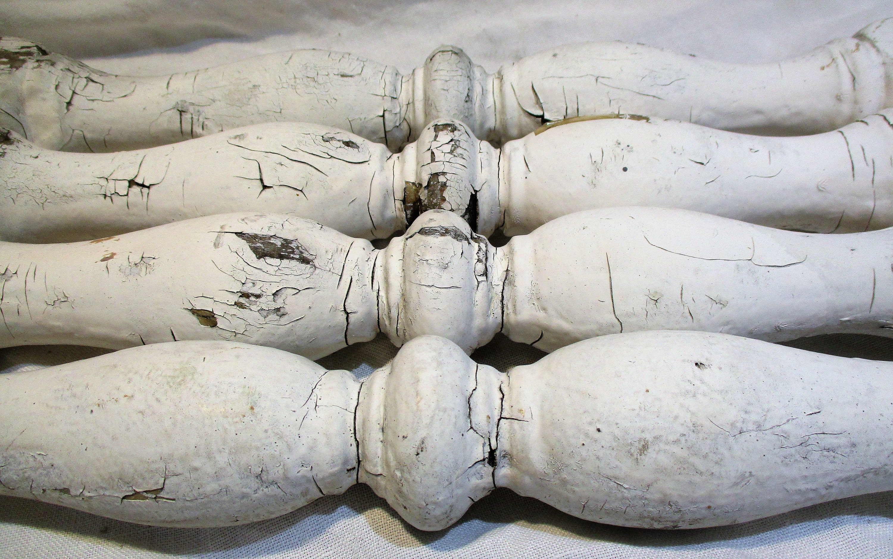 Balusters Architectural Salvage Old Set of 4 Repurpose as | Etsy