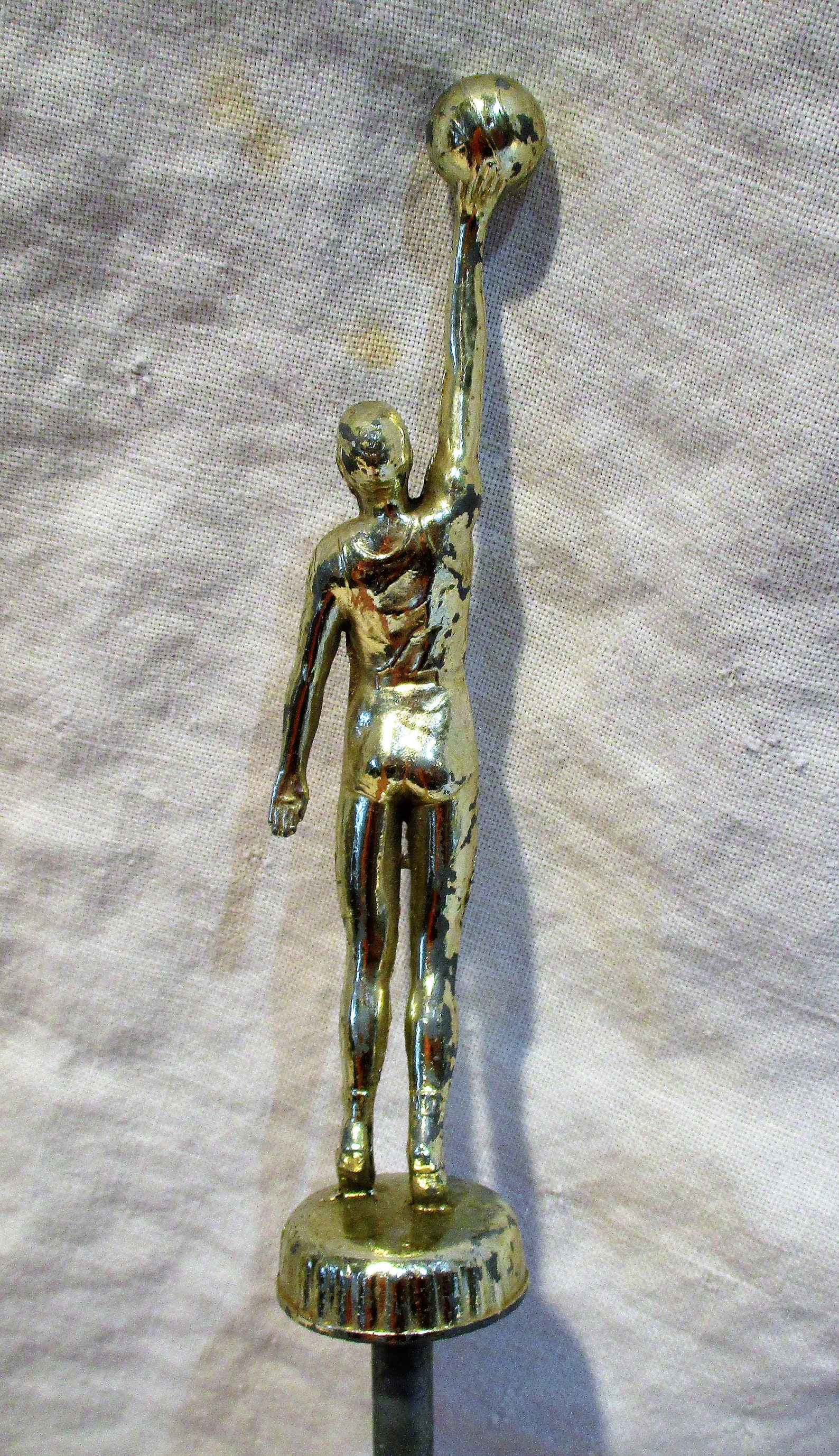 Trofeo Topper Baloncesto Masculino Estatuilla de Antiguo | Etsy
