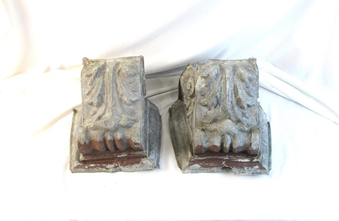 Zinc Corbels, Oid Architectural Salvage, Antique Building Ornaments ...