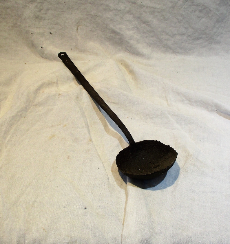 Antique Blacksmith Forge Crucible: Hand-forged Smelting Ladle - Etsy