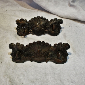Drawer Pulls, Set of 2, French Medieval Armor Breastplate Shield Motif ...
