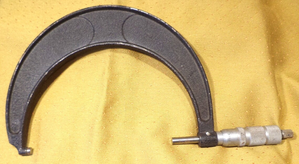 Central Tool Micrometer Vintage Machinist's Measuring | Etsy