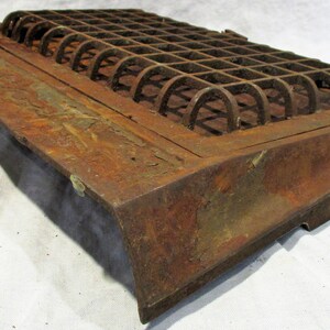 Vent Grate Cover or Radiator Grate Cover, Rectangular Cast Iron Factory ...