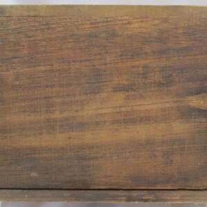 Wood Crate, Vintage Shipping Crate, Black Tango Eyelets, John C. Rhodes ...