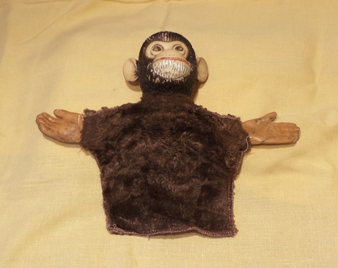 Hand Puppet, Monkey, Gorilla or Ape, Vintage Children's Puppet - Etsy