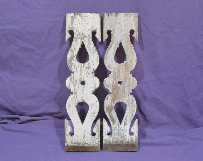 Baluster Splats, Architectural Salvage Porch Railing Parts, Old Flat ...