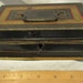 Cash Box, Antique Metal Cash Drawer, Old Bankers Box, Unusual Compact ...