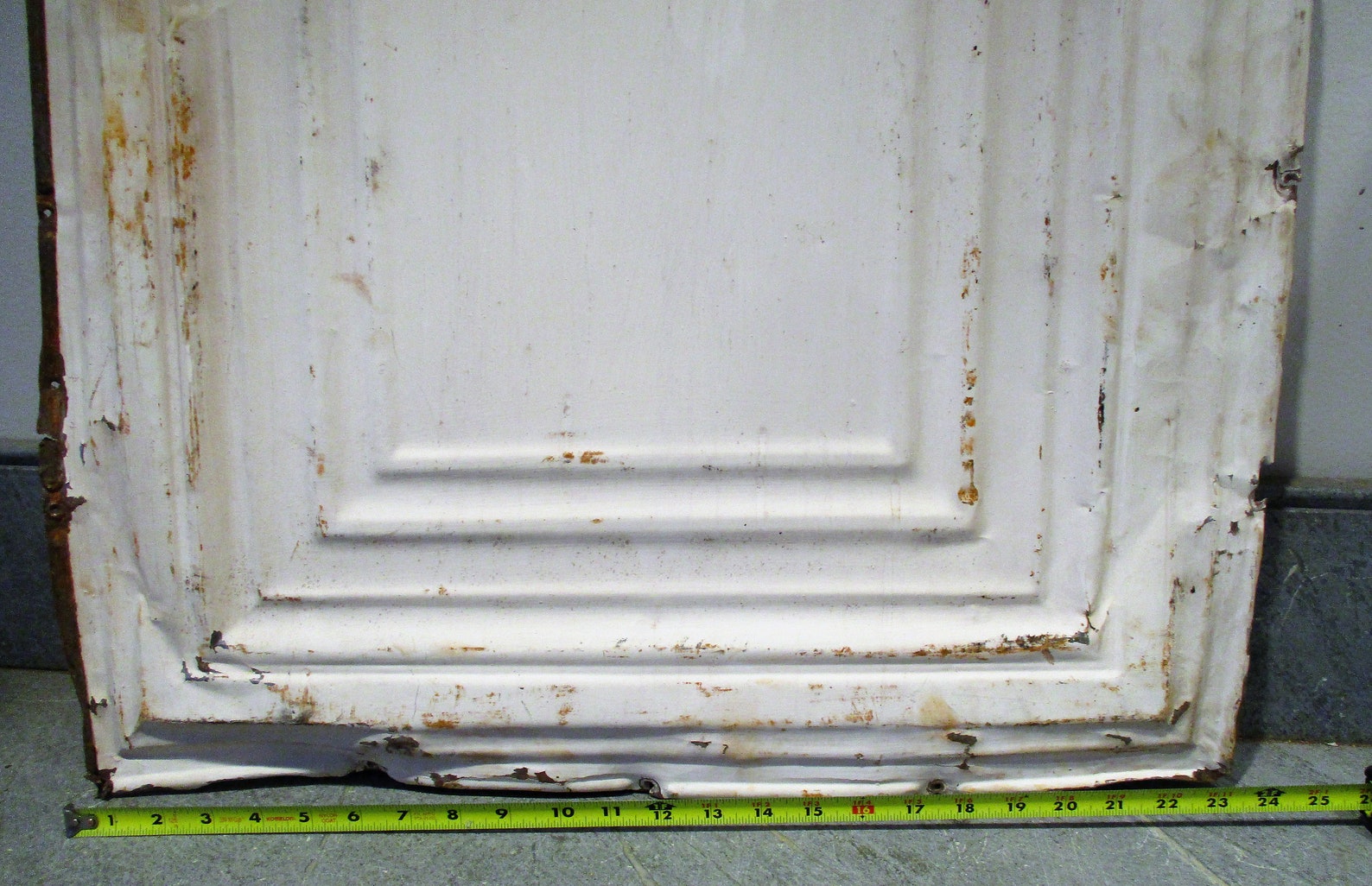 Tin Ceiling Tile Large Concentric Square Design | Etsy