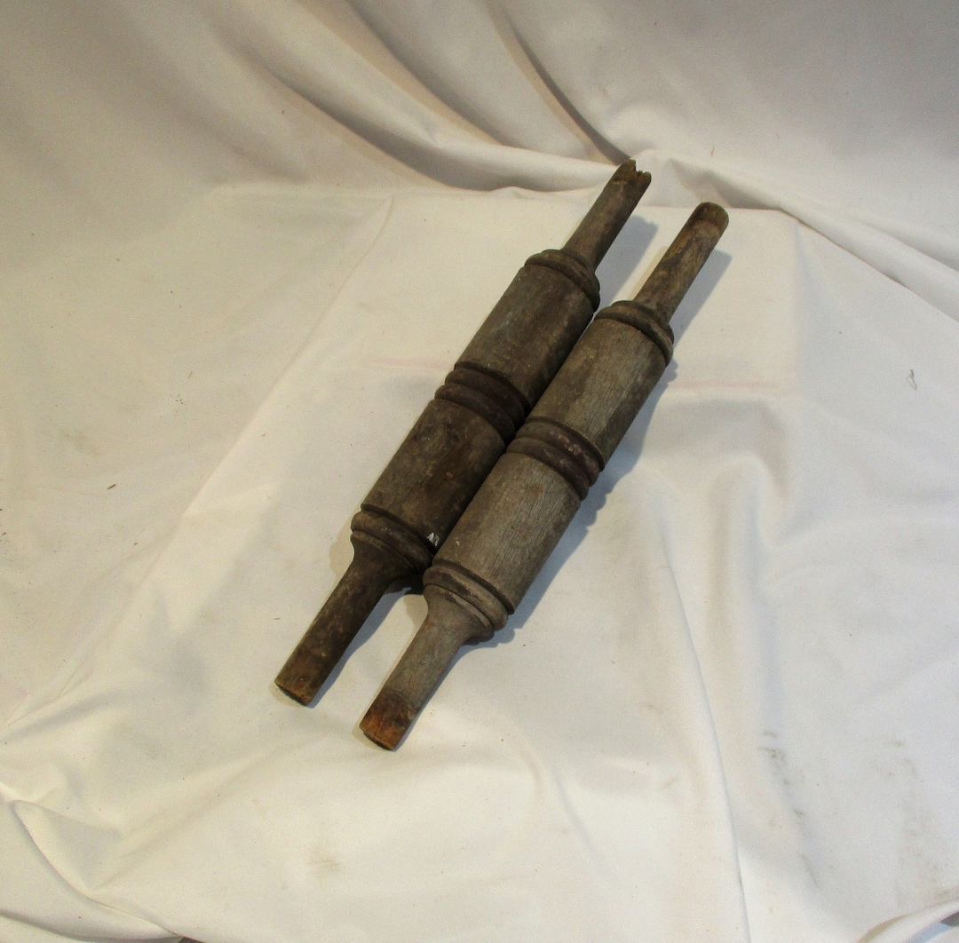 Pair of Spindles, Old Victorian Gingerbread Spindles, Architectural ...