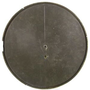 Large 12 Inch Clock Face, Waterbury Clock Company, Arabic Numbers, Old ...